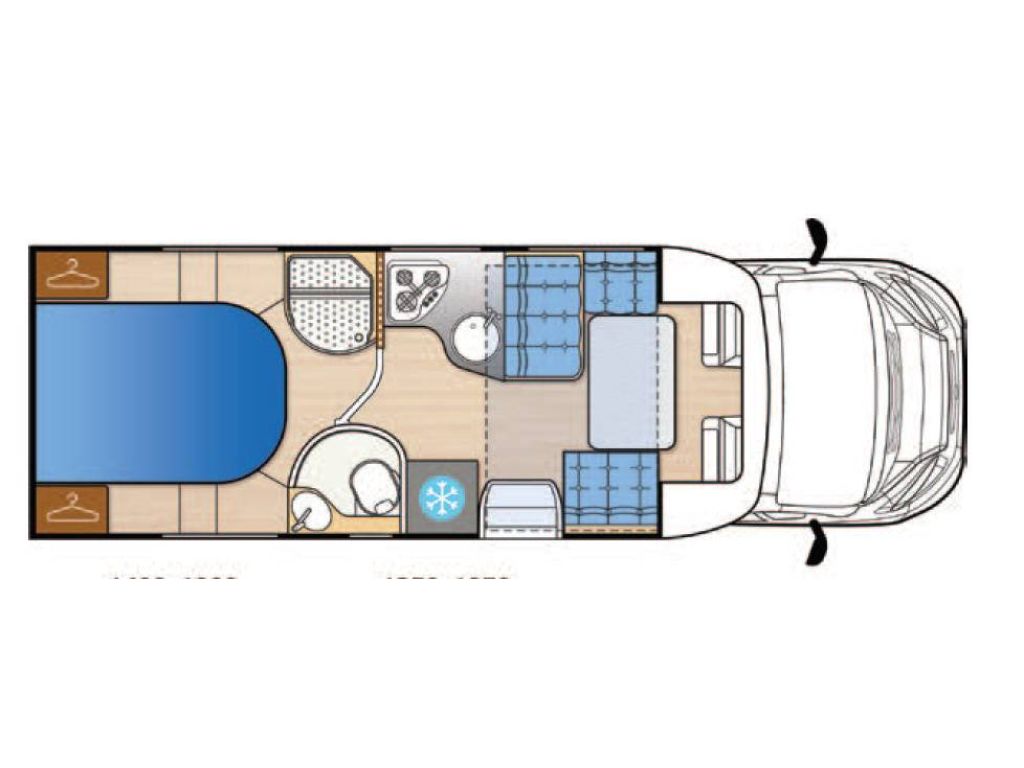 Low Profile Motorhome MC LOUIS MC4-74G in Sale Occasion - Yakart Motorhomes