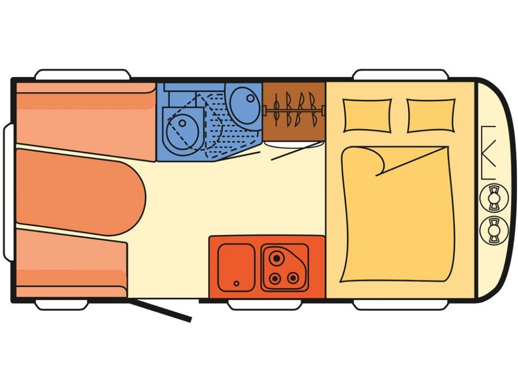 Caravan DETHLEFFS C'go 415 in Sale Occasion - Yakart Motorhomes